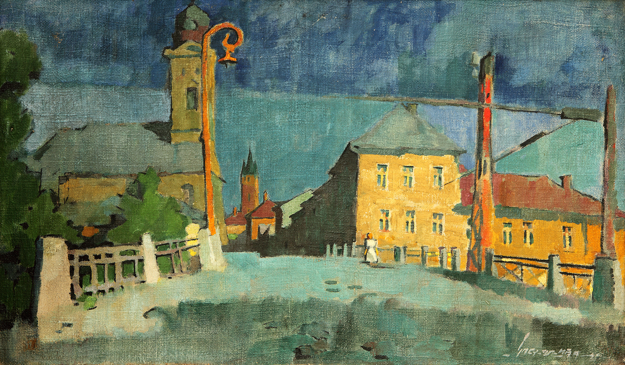Nagy Oszkár 1883 – 1965 (Stephan’s Tower) – Colonia Pictorilor